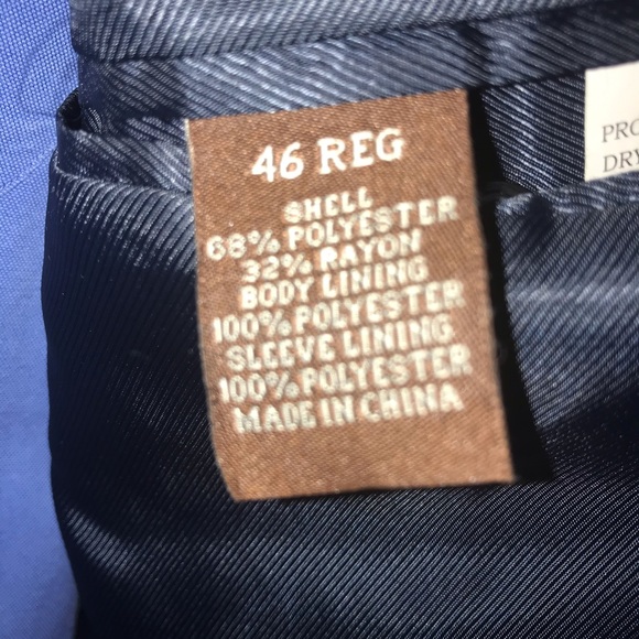 Perry Ellis | Suits & Blazers | Navy Pinstripe Perry Ellis Sports ...